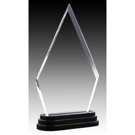 Apollo Acrylic Award, Arrowhead with Black Base