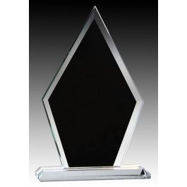 Onyx Series Clear/Black Glass Arrowhead - Screen