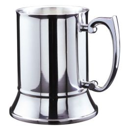 16 oz Double Wall Tankard, Stainless