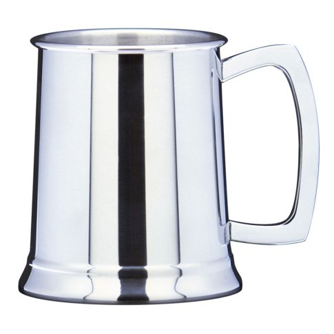 16 oz Tankard, Stainless Steel