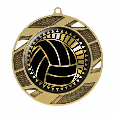Solar Series Medal - Volleyball, 2.75"
