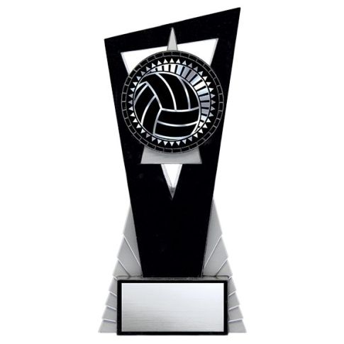 Solar Series Stand - Black/Silver - 7" with Volleyball Insert"
